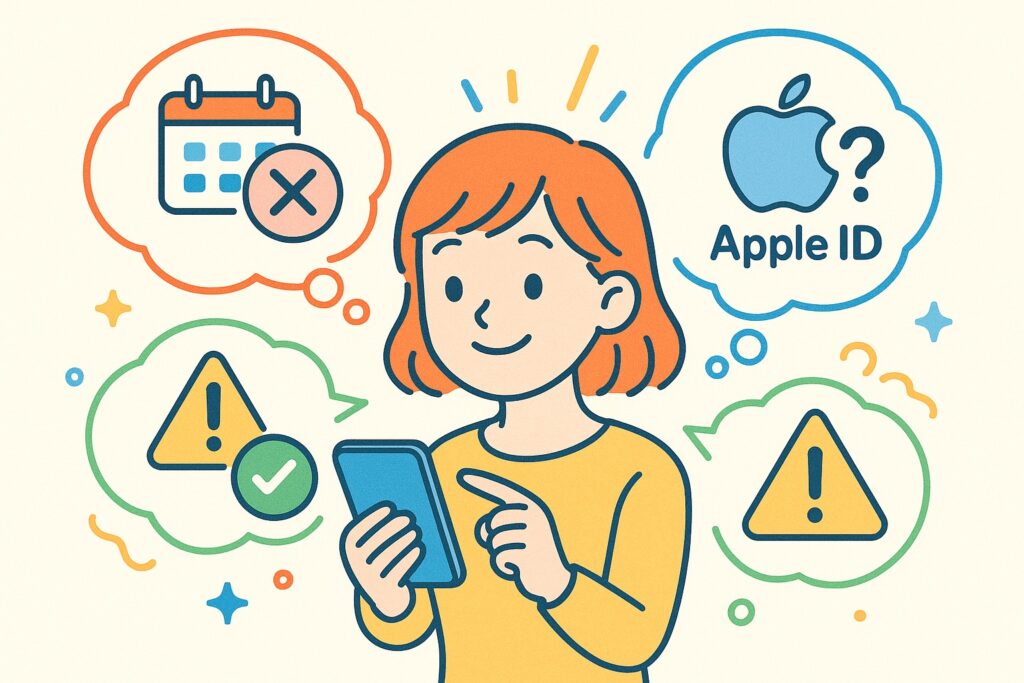 Appleidが作成できない人、生年月日が無効ですと出る人、必見の対策法 - まめ知識・情報ブログ